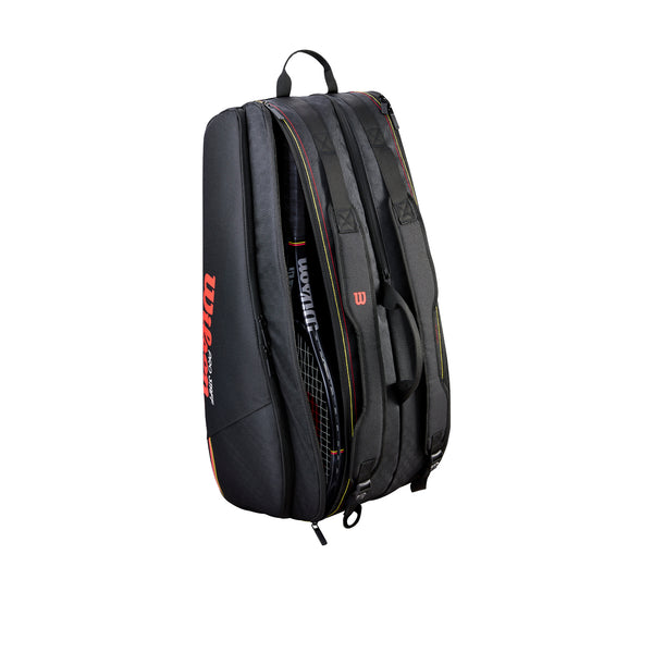 Wilson Pro Staff Icon 12 Pk Racket Bag - Black – Otago Sports Depot